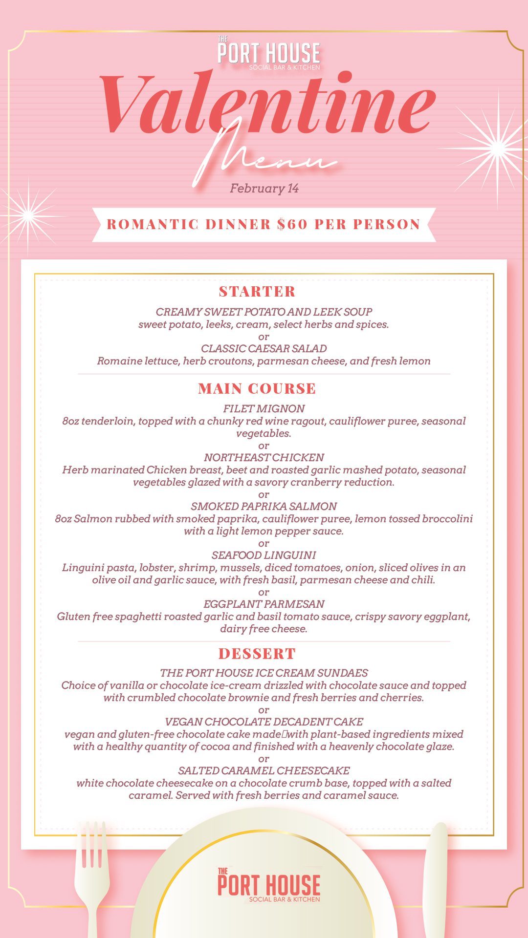 Burlington - Discover Romance with a 4-Course Valentine's Day Dinner at ...